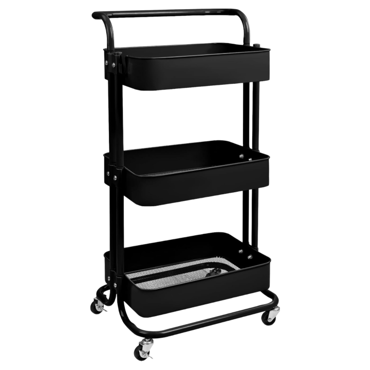 Carro multiuso auxiliar 3 niveles con ruedas » Michollo.com