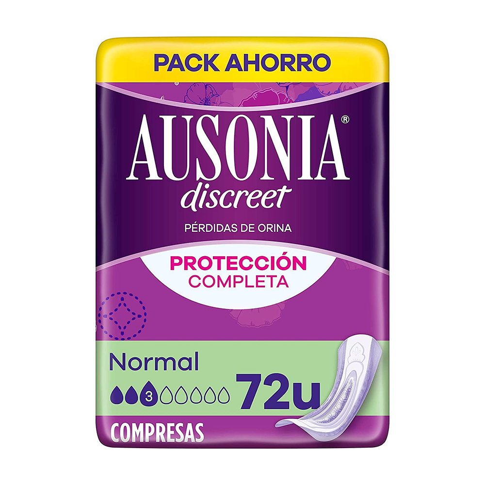 Ausonia Discreet Normal 72 Unidades » Michollo.com