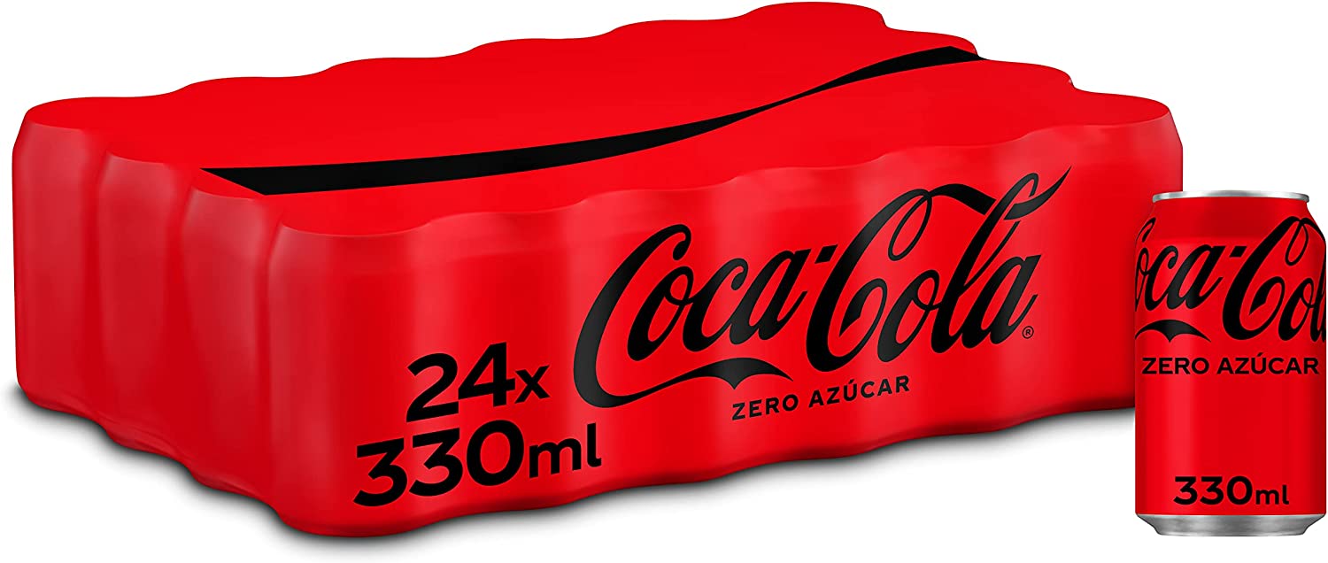 24 Coca-Cola Zero Lata 33 cl » Michollo.com