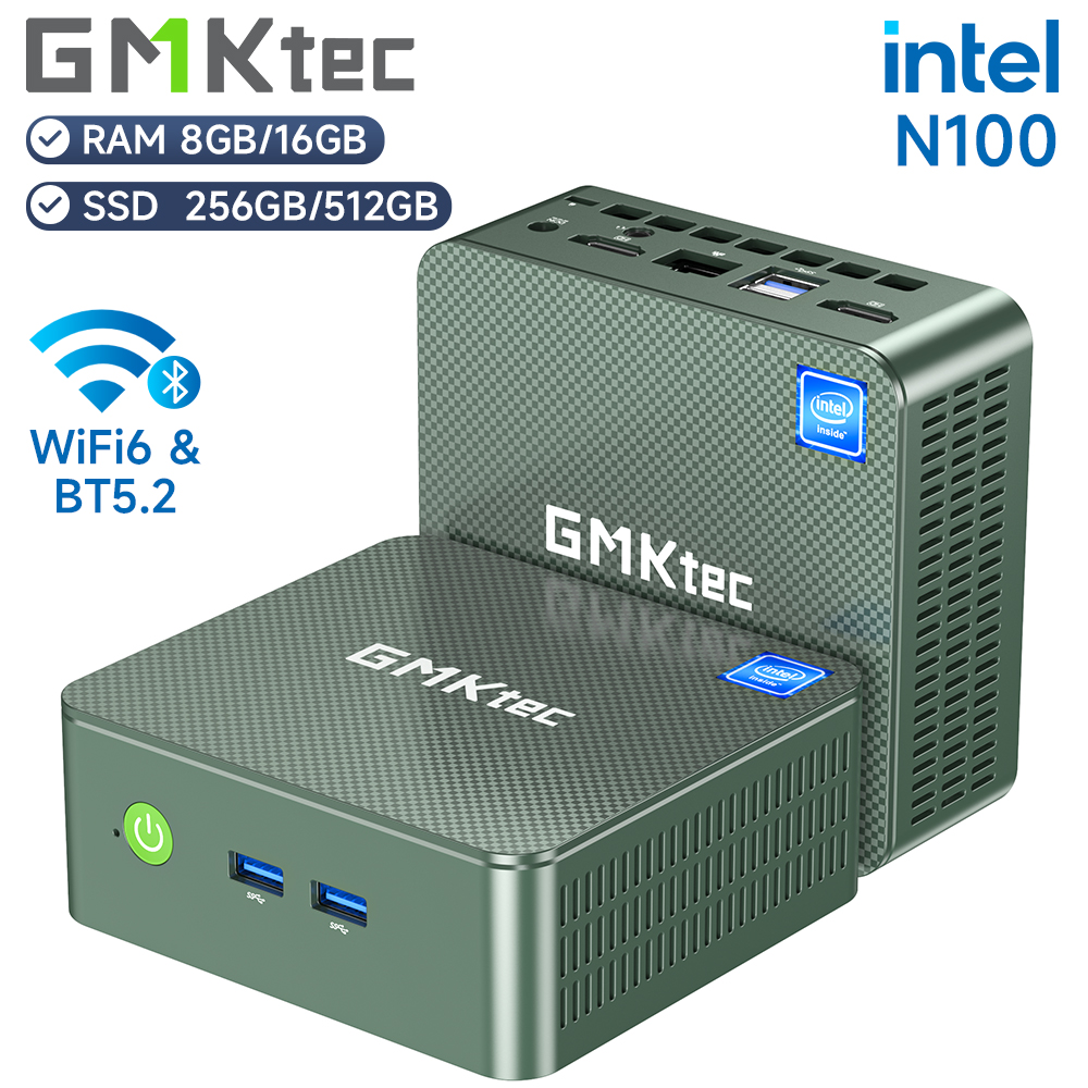 Mini PC GMKtec G3 Intel N100 16GB 512GB » Michollo.com