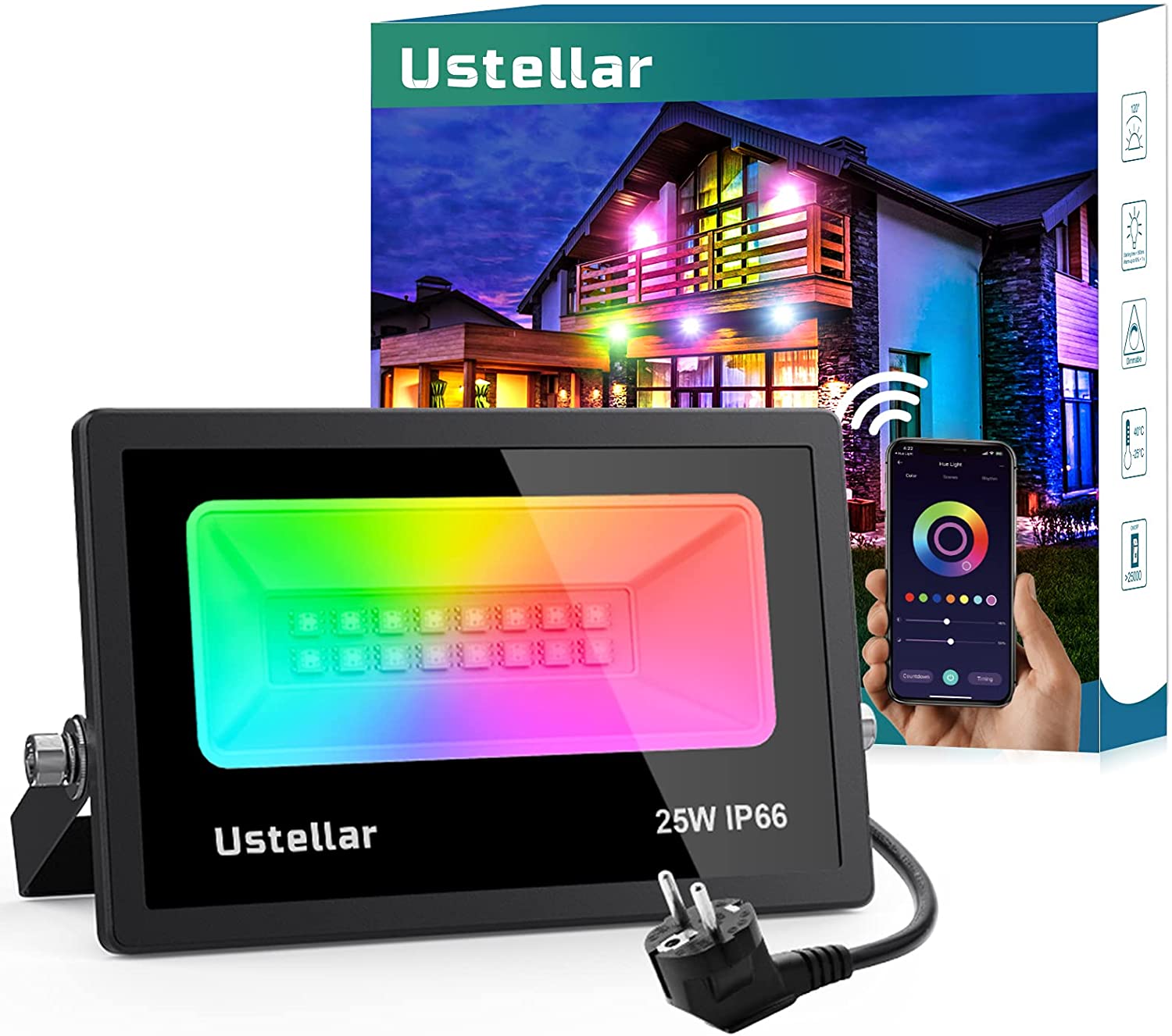 Foco LED RGB 25W IP66 » Michollo.com