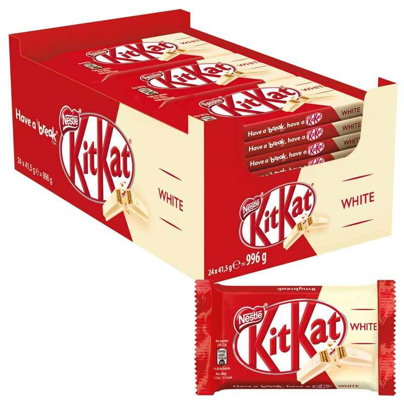 24x41.5g Barritas Kit Kat White » Michollo.com