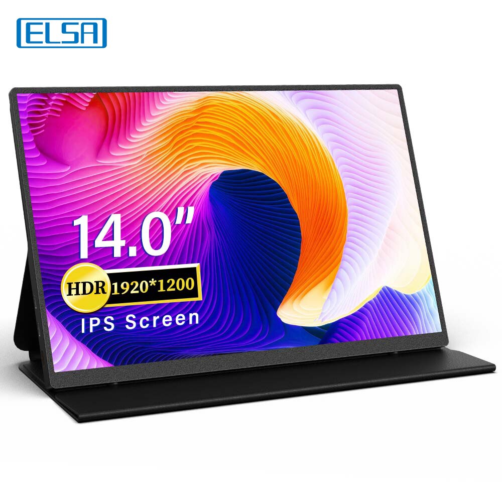ELSA Monitor portátil FHD IPS 60HZ USB tipo C » Michollo.com