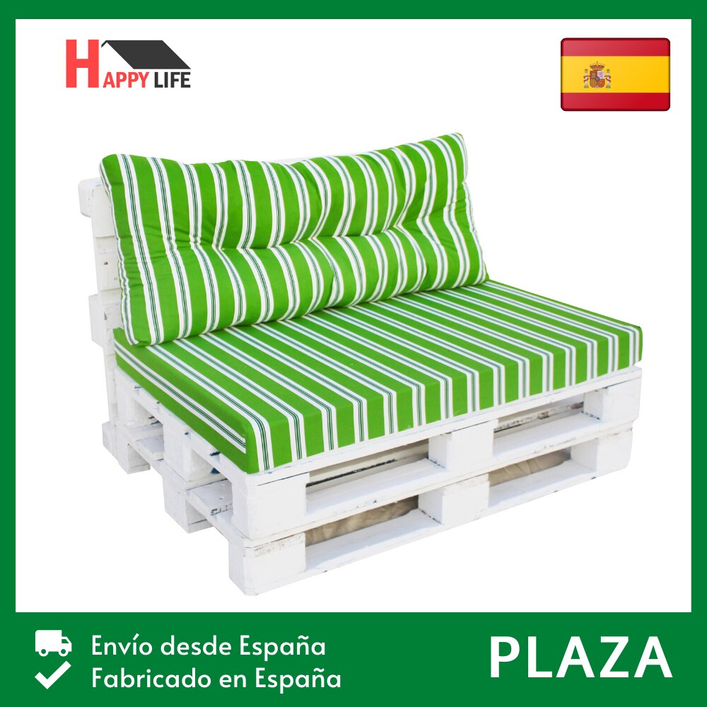 Set de colchón + respaldo para palets » Michollo.com