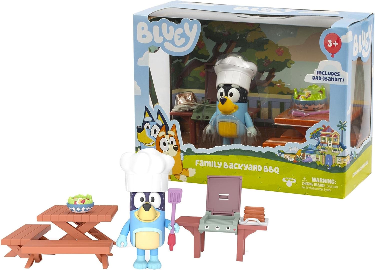 Bluey - Family BBQ Mini Playset » Michollo.com