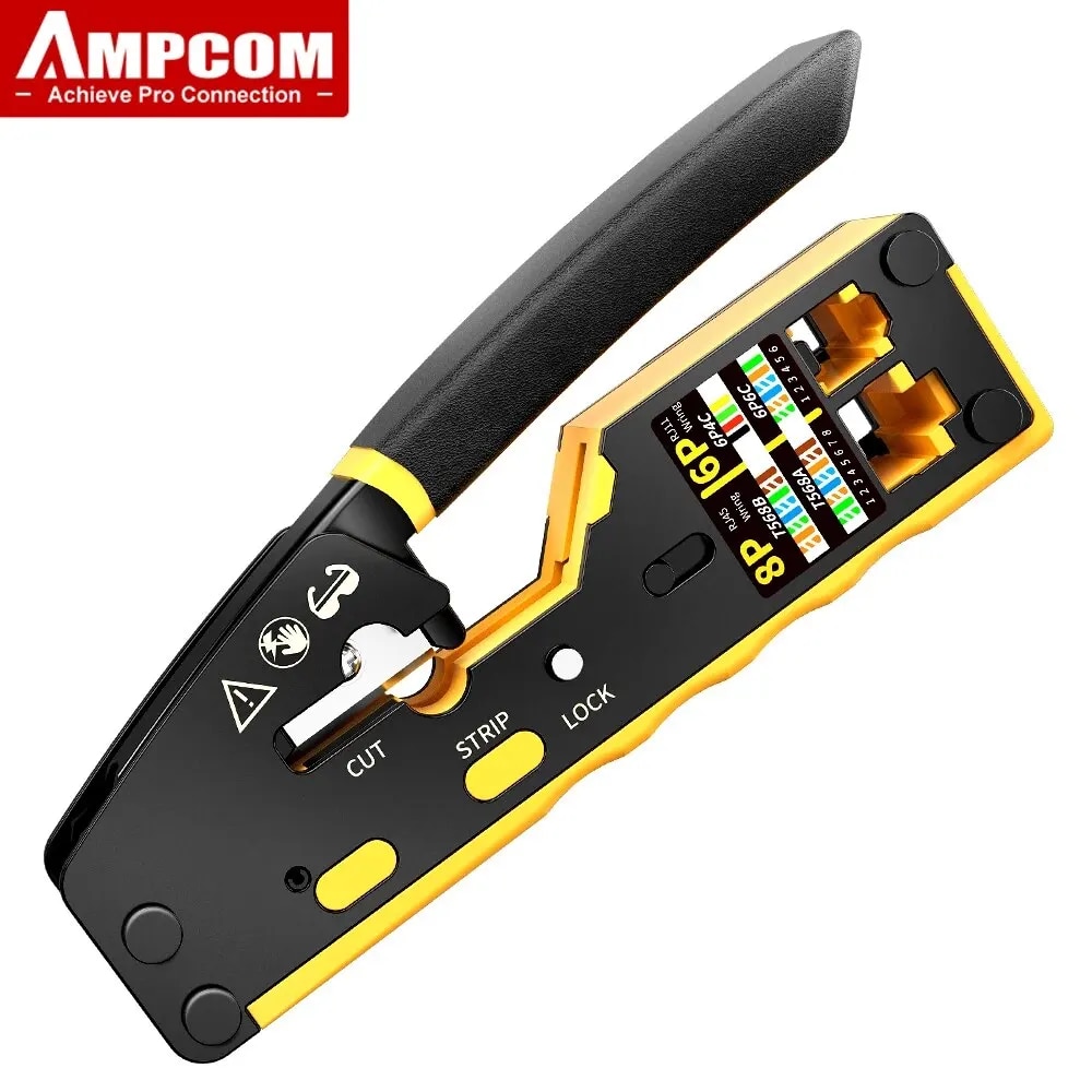 Crimpadora AmpCom RJ45 Modular » Michollo.com