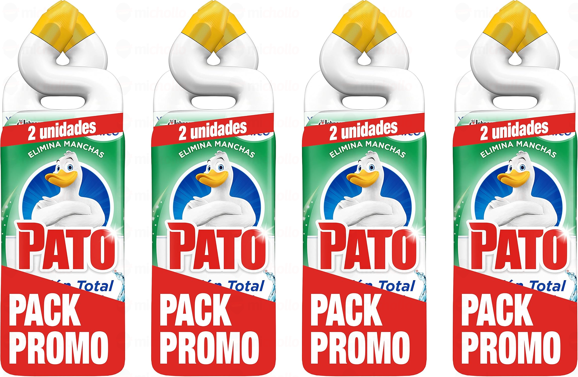 Pack 4x Pato WC Frescor Total » Michollo.com
