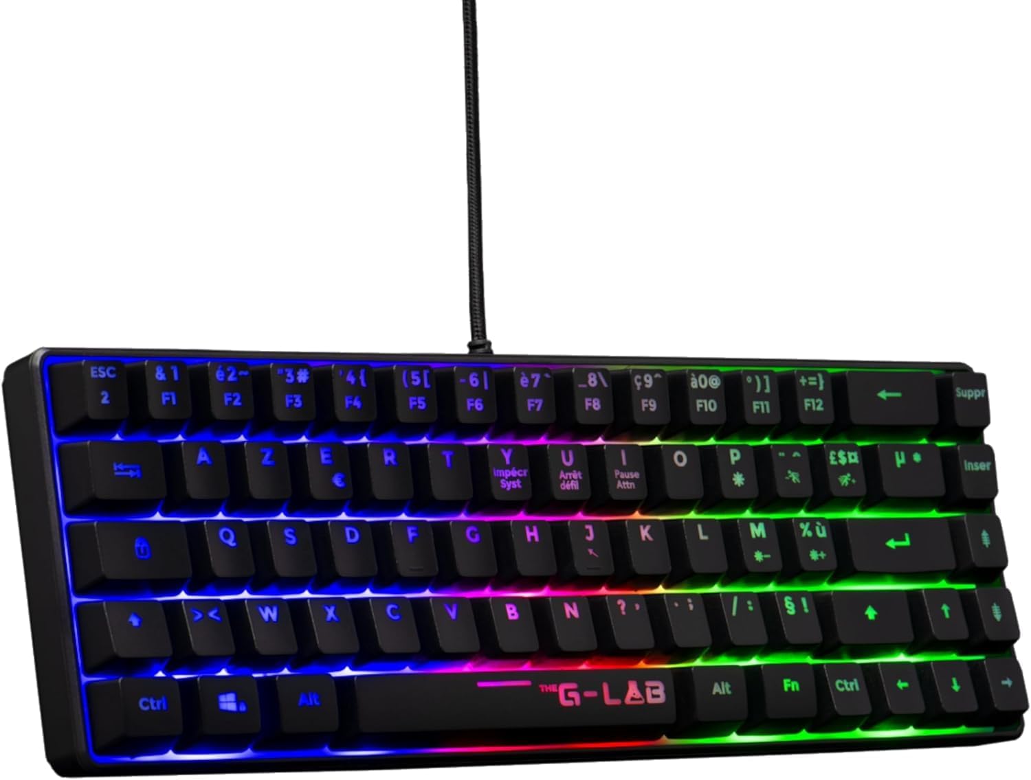 Teclado gaming The G-Lab Keyz Hydrogen » Michollo.com