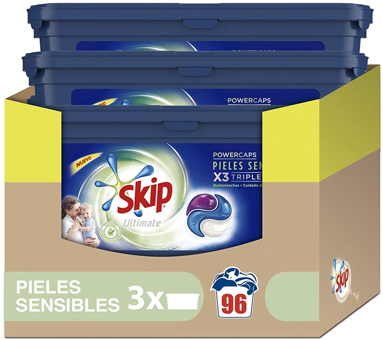 96 Cápsulas Skip Ultimate Triple Poder » Michollo.com