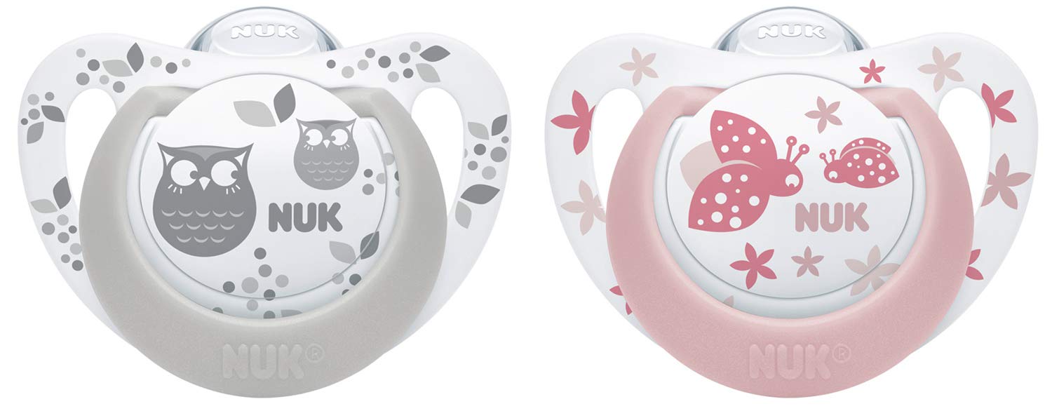 Pack de 2 chupetes Nuk Genius » Michollo.com