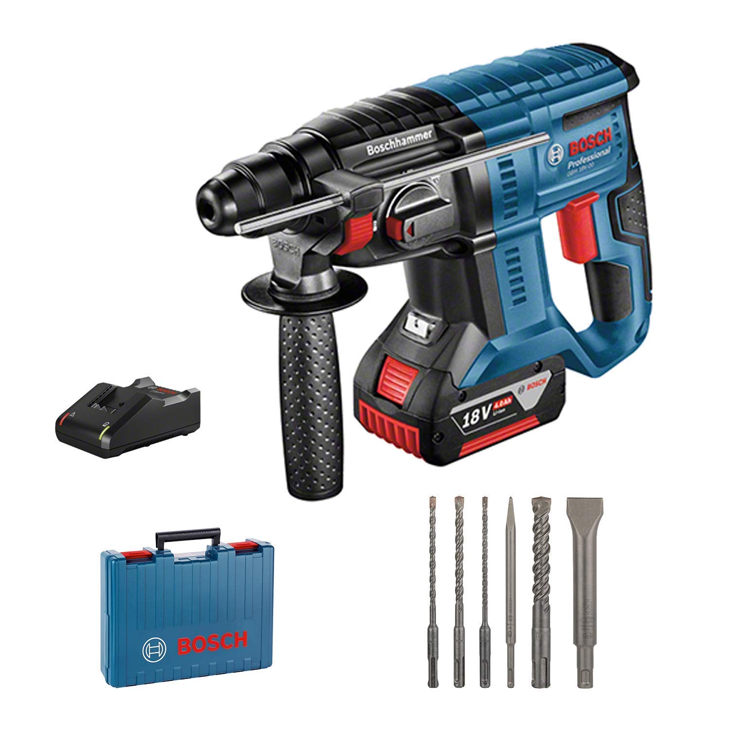 Martillo perforador Bosch Professional GBH 18V-20 » Michollo.com