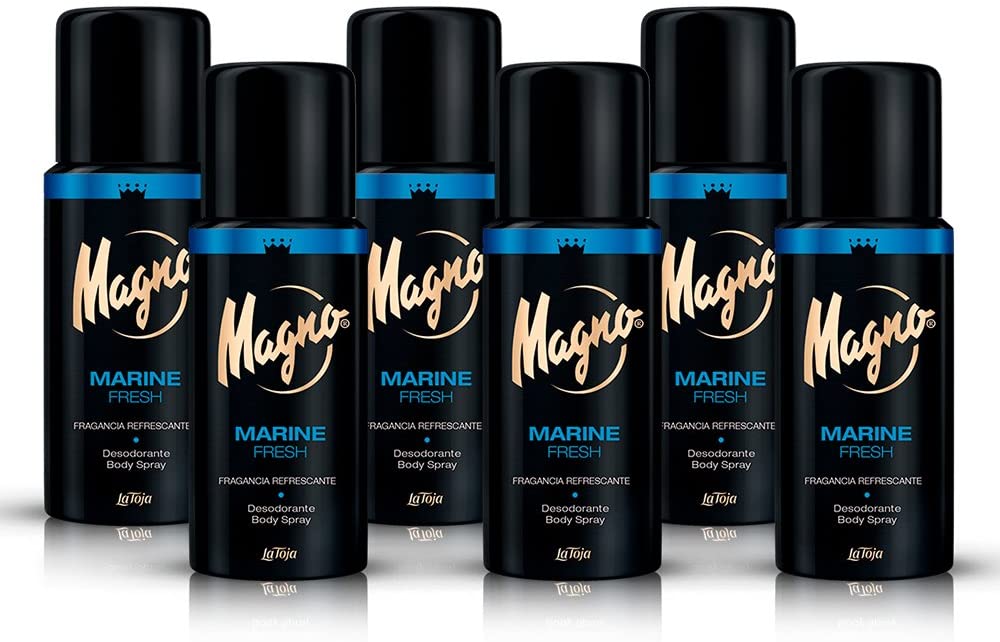 Pack 6 desodorantes Magno Marine » Michollo.com