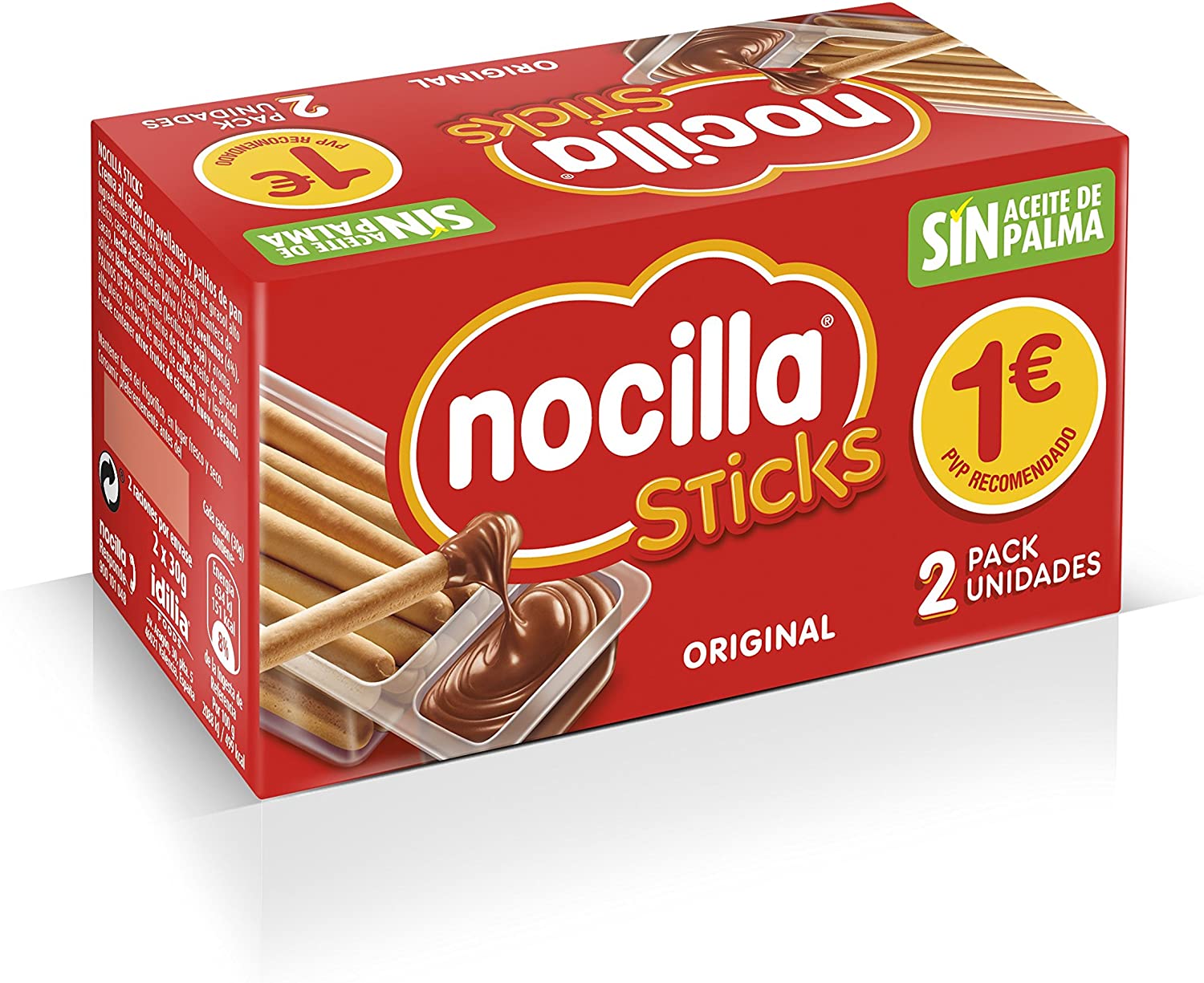 Bipack de Sticks de Nocilla Original » Michollo.com
