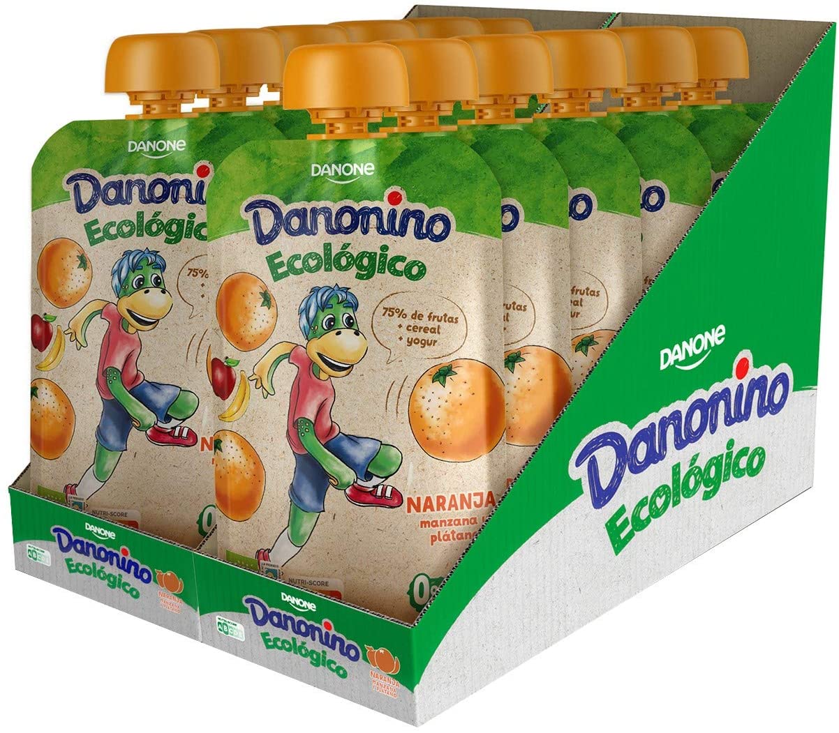 Danonino Pouch ecológico 12 unidades » Michollo.com