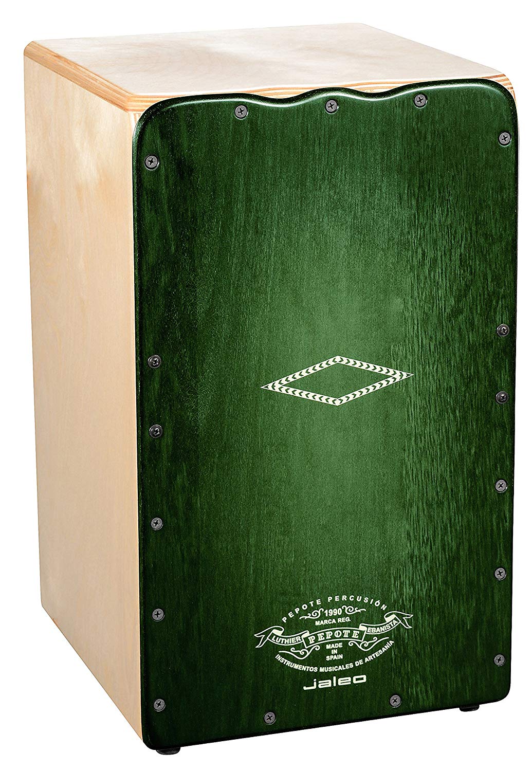 Cajon Flamenco Green PEAL Jaleo Pepote » Michollo.com