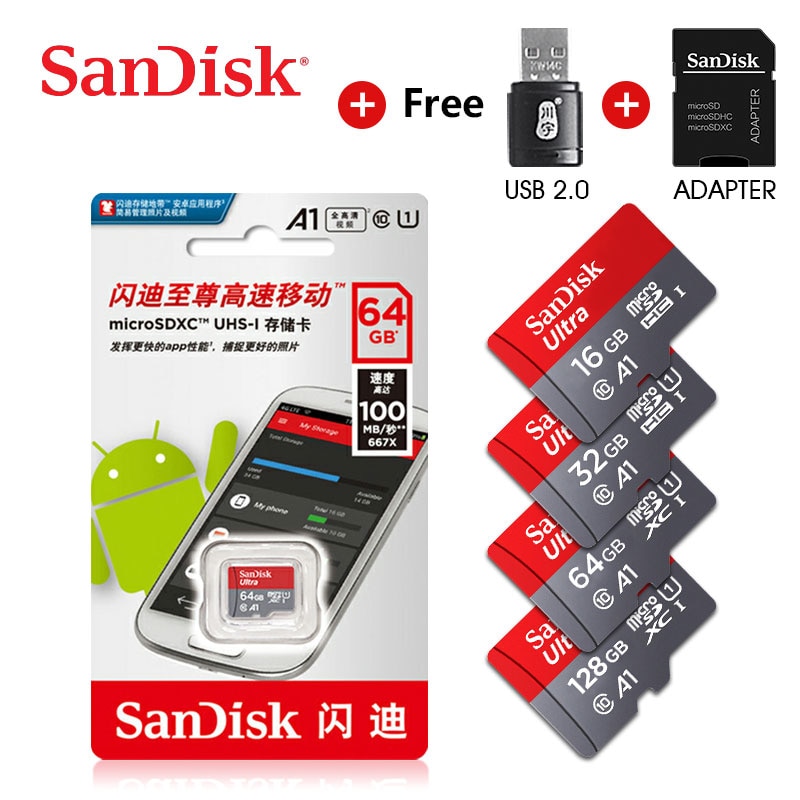 Tarjetas MicroSD Sandisk A1 » Michollo.com