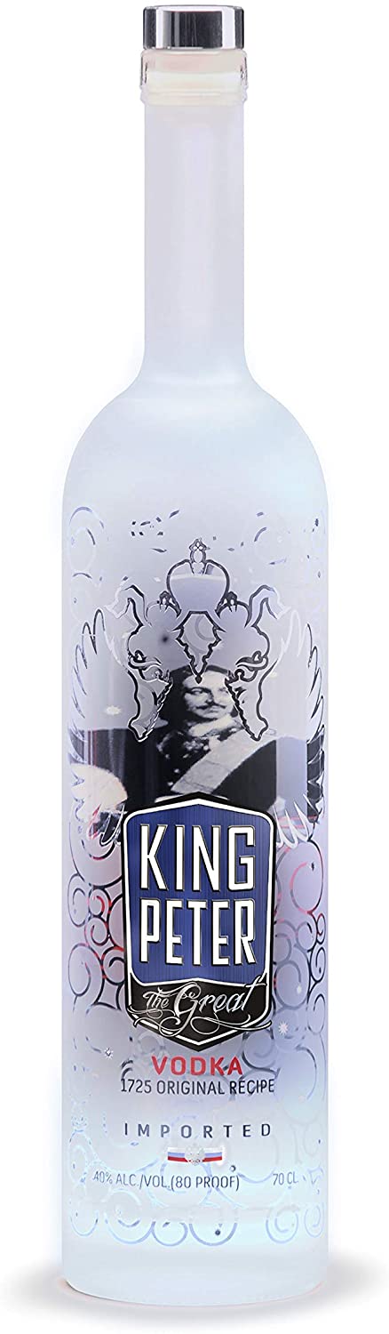 6 LITROS de Vodka Premium King Peter The Great » Michollo.com