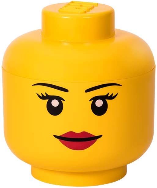 Lego Cabeza de Almacenaje L Niña » Michollo.com