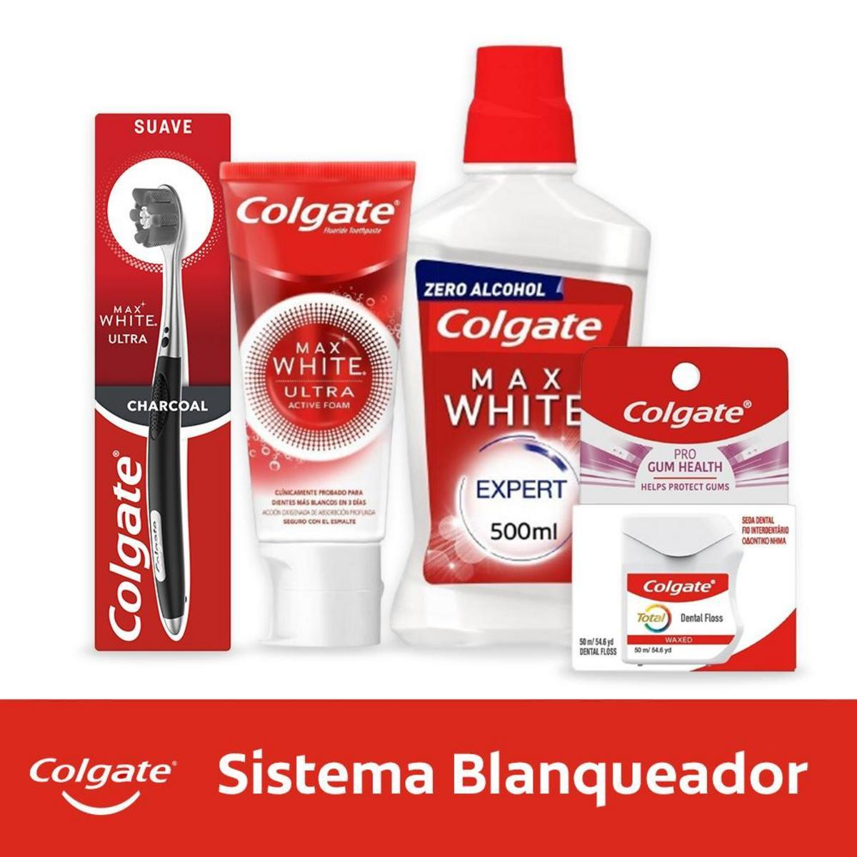 Rutina de blanqueamiento Colgate Max White » Michollo.com