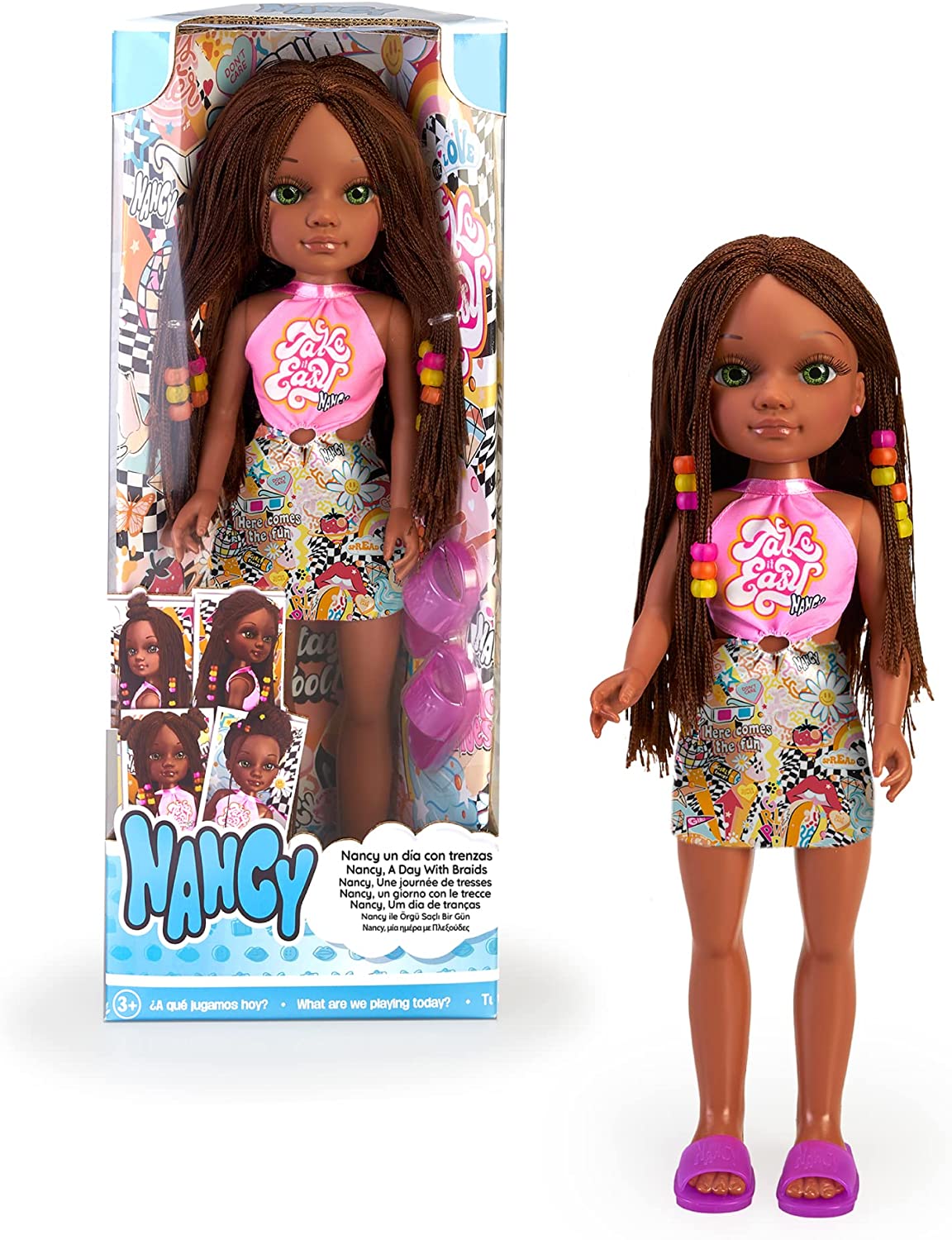 Nancy Un día de Trenzas Morena » Michollo.com