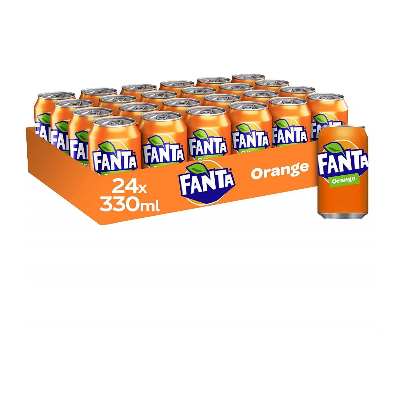 Pack de Fanta Naranja 24 Latas de 330ml » Michollo.com