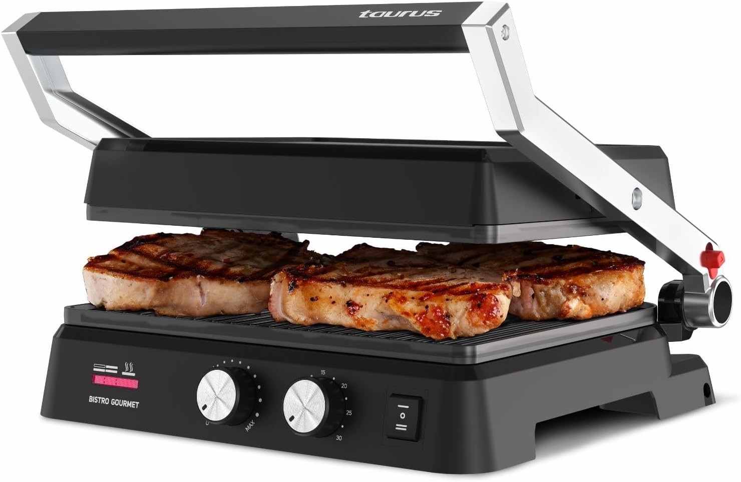 Taurus 2 en 1: Grill y Plancha Bistro 2600W » Michollo.com