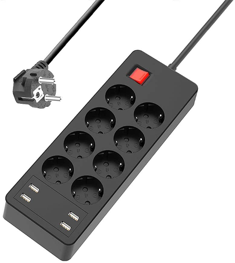 Regleta de 8 tomas 16A » Michollo.com