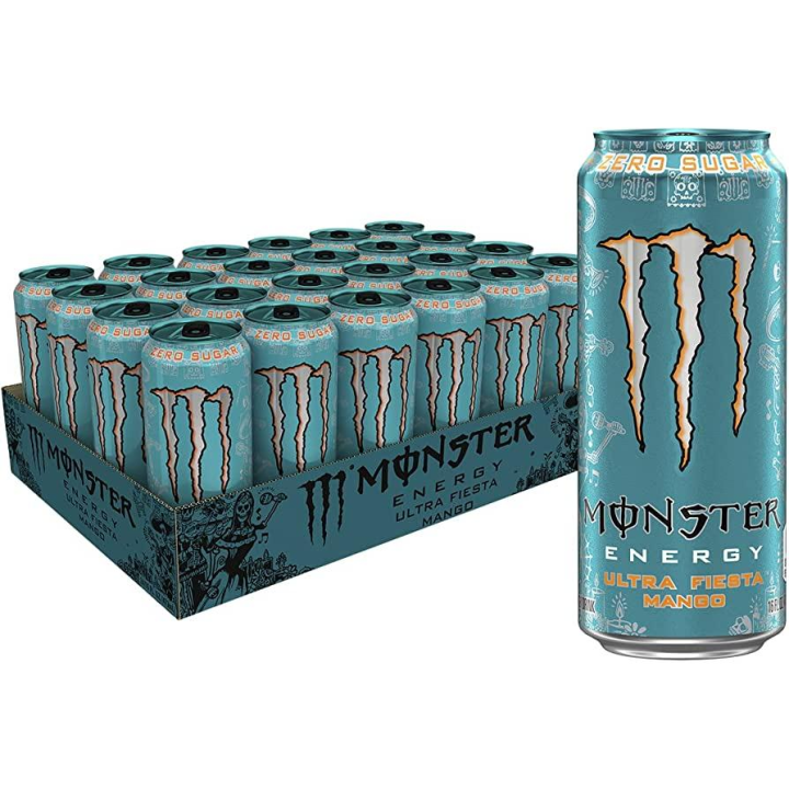 Caja 24 Monster Zero Ultra Fiesta Mango 500ml » Michollo.com