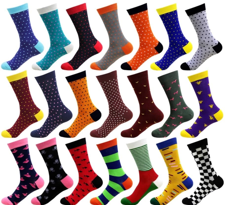 Calcetines de algodón de colores y estampados » Michollo.com