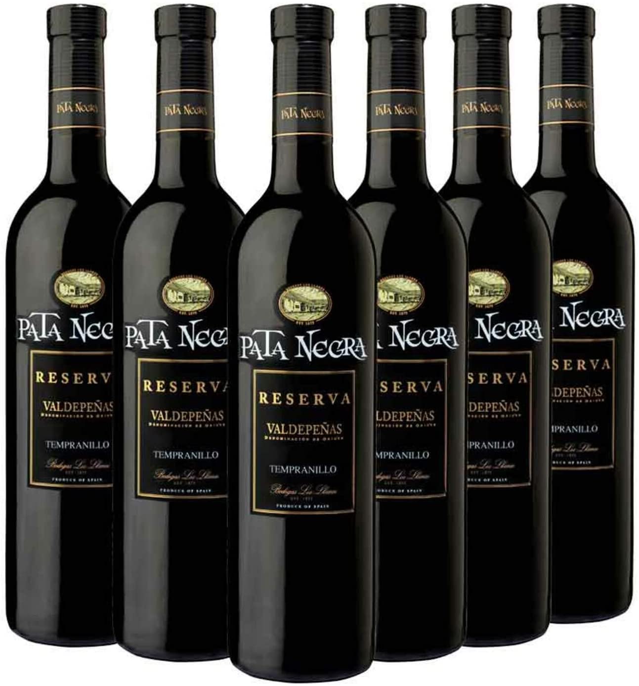 6 botellas de vino tinto Pata Negra » Michollo.com