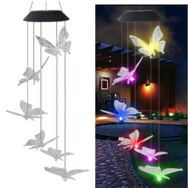 Luz LED de mariposas » Michollo.com