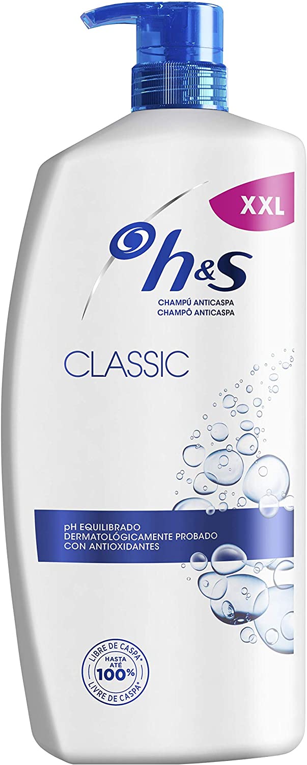 Champú H&S Classic Anticaspa 1000 ml