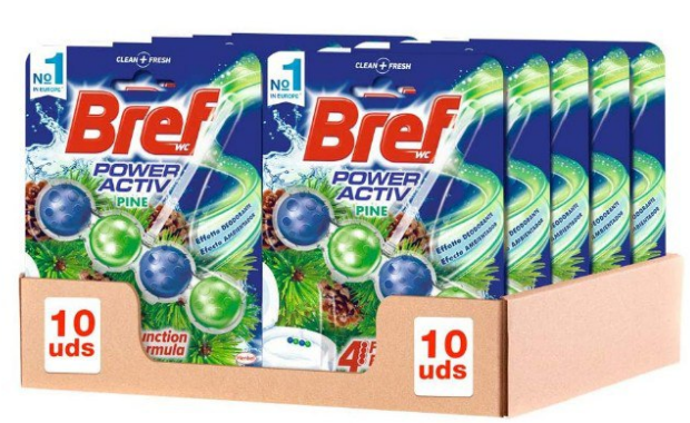 Pack 10 de Bref Ambientador Poder Activo pino » Michollo.com