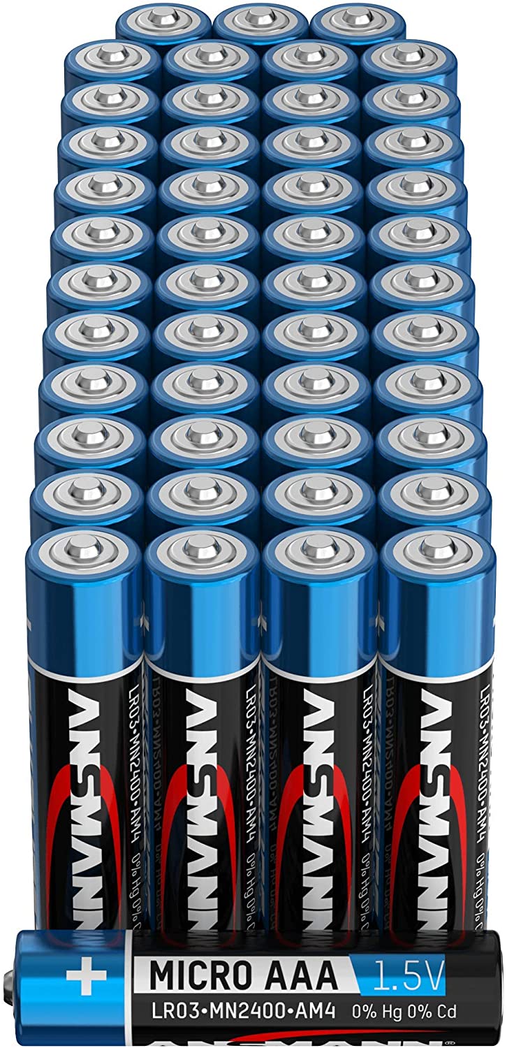 Pack 48 pilas Micro AAA Ansmann » Michollo.com