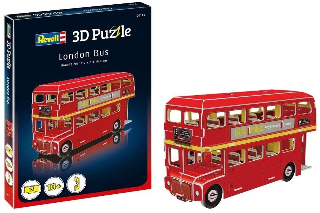 Puzzle 3D Bus de Londres » Michollo.com