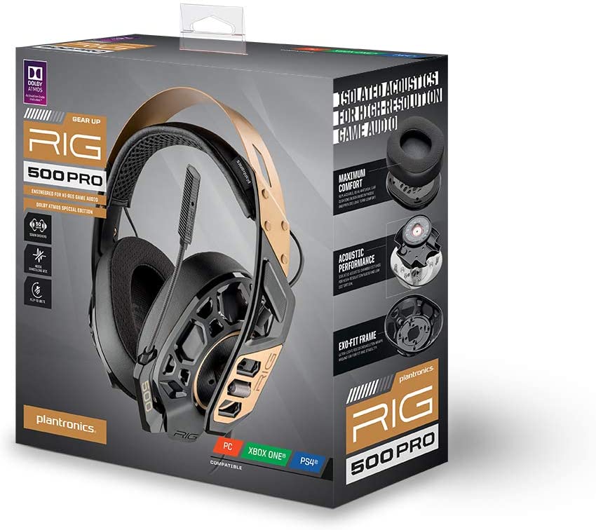 Auriculares Plantronics RIG 500 Pro