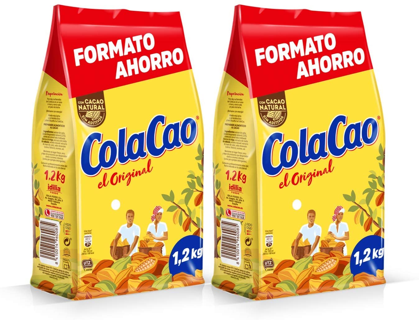 2x ColaCao Original 1200g » Michollo.com