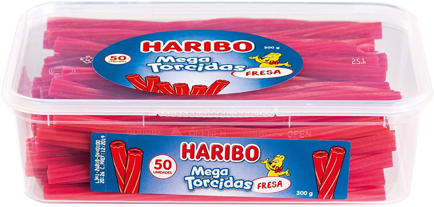 Haribo Torcidas Geles Dulces 300 gr » Michollo.com