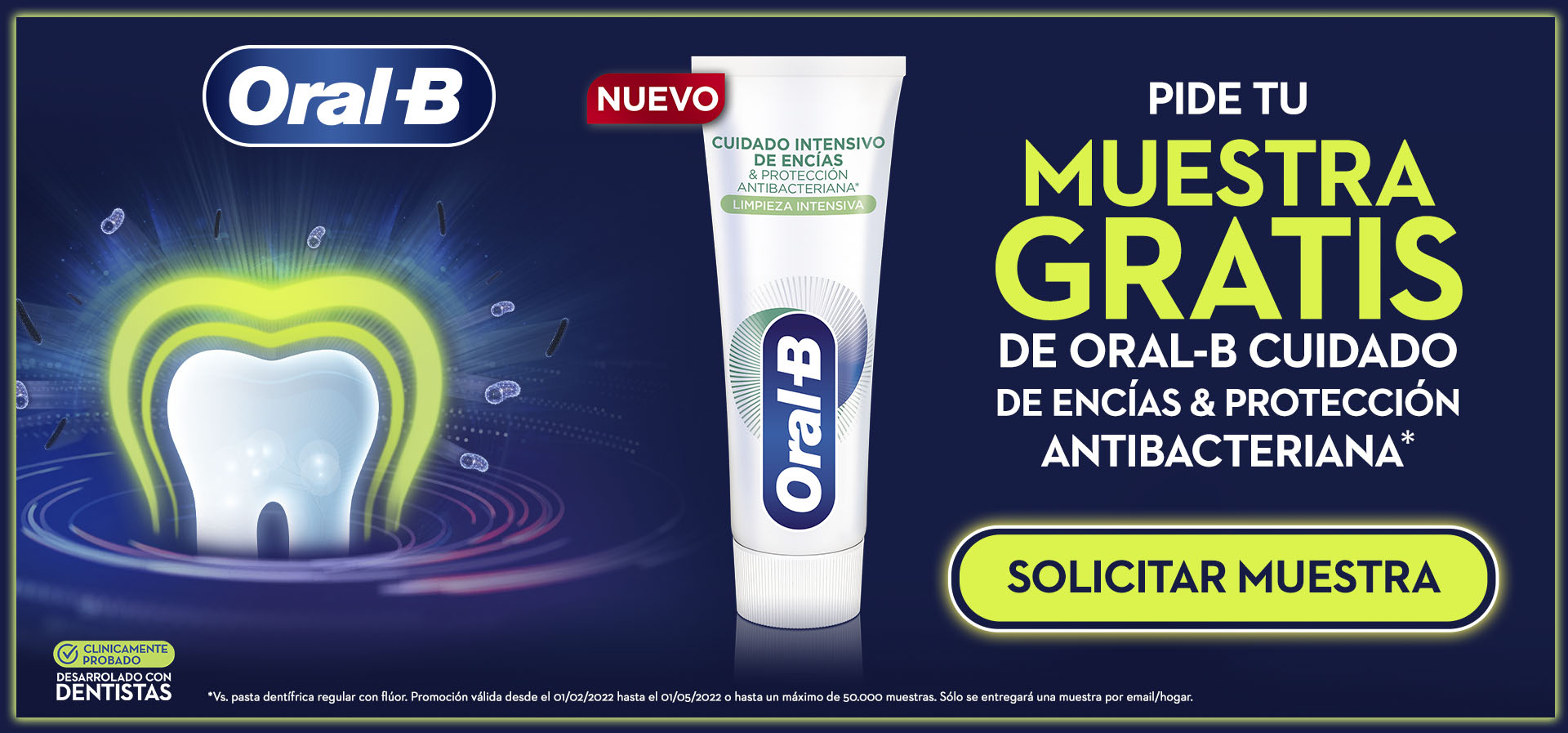 Muestra de Oral-B Cuidado de encías & protección antibacteriana ...
