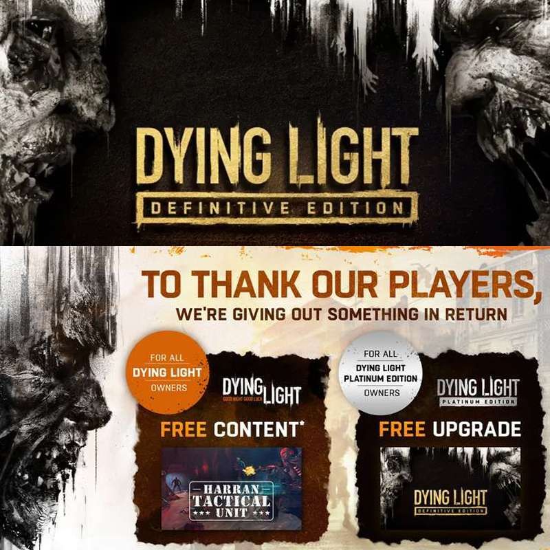 Actualización A Dying Light Definitive Edition Si Posees La Platinum