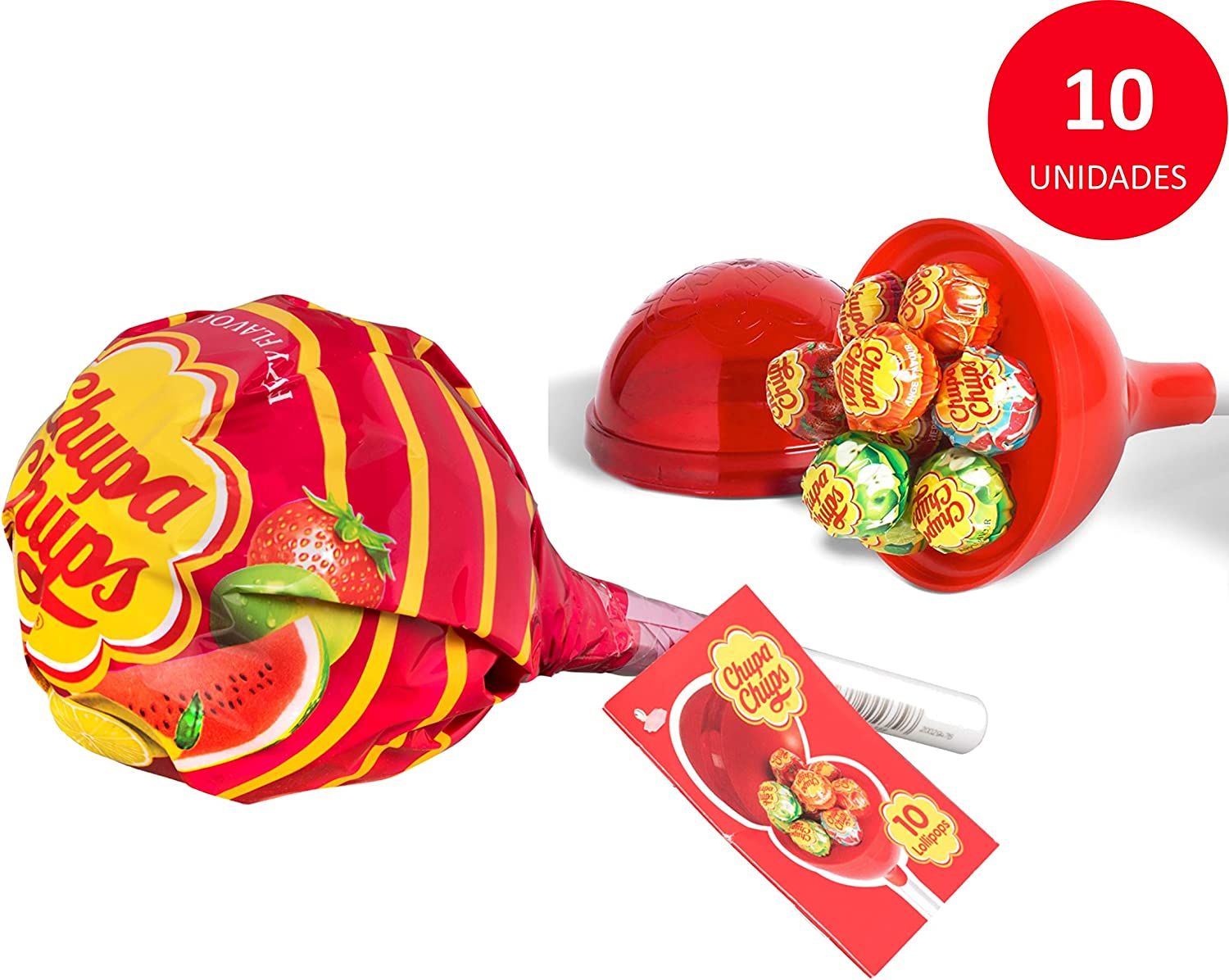 Chupa Chups Original Caramelo con palo 10x12g » Michollo.com