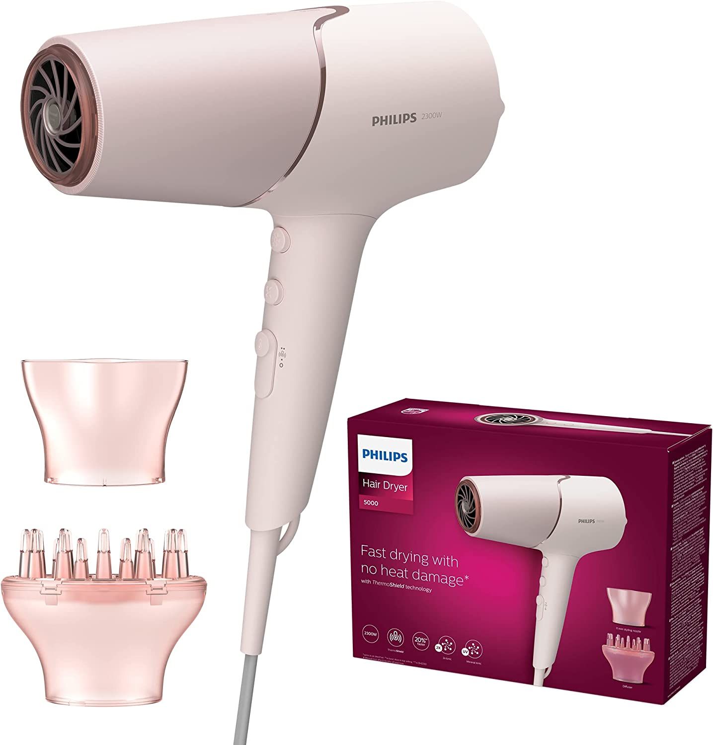 Secador Philips Series 5000 BHD530 » Michollo.com