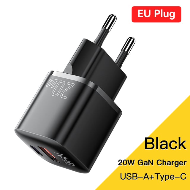 Cargador QC USB y USB-C 20W Essager » Michollo.com