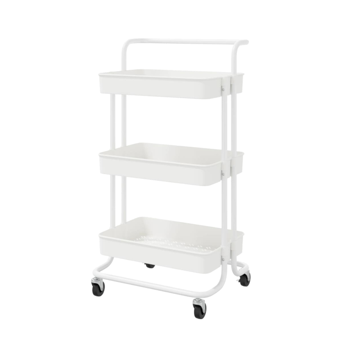 Carro Multiuso Auxiliar 3 Niveles con Ruedas » Michollo.com