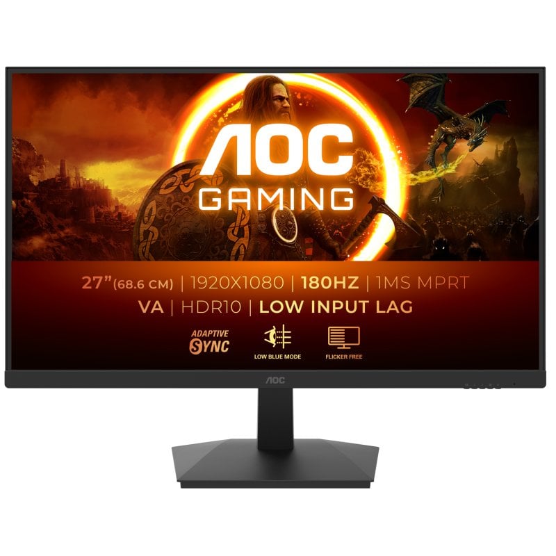 Monitor AOC 27" LED VA FHD 180Hz Adaptive Sync » Michollo.com