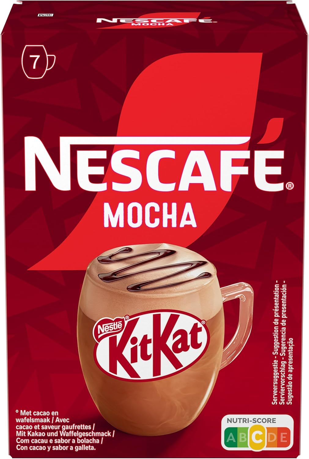 7 Sobres NESCAFÉ Café soluble Mocha Kit Kat » Michollo.com