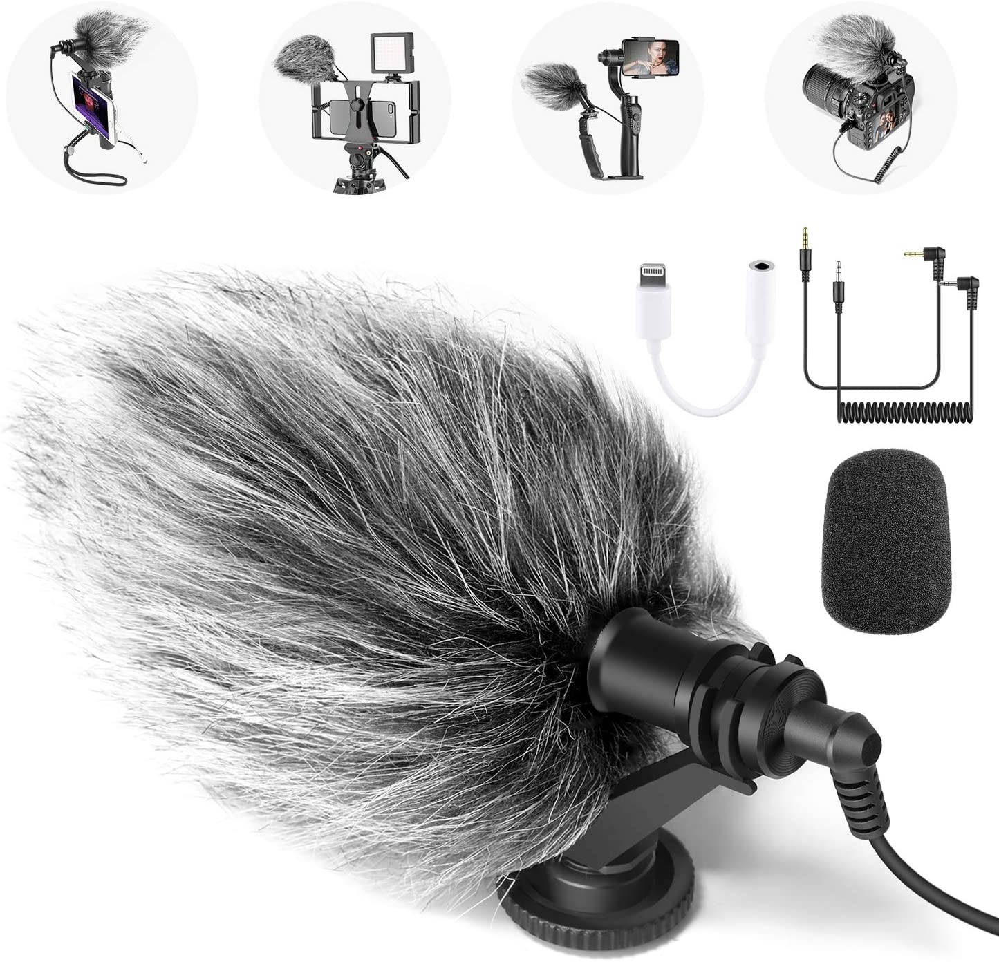 Micrófono de vídeo con accesorios Neewer » Michollo.com
