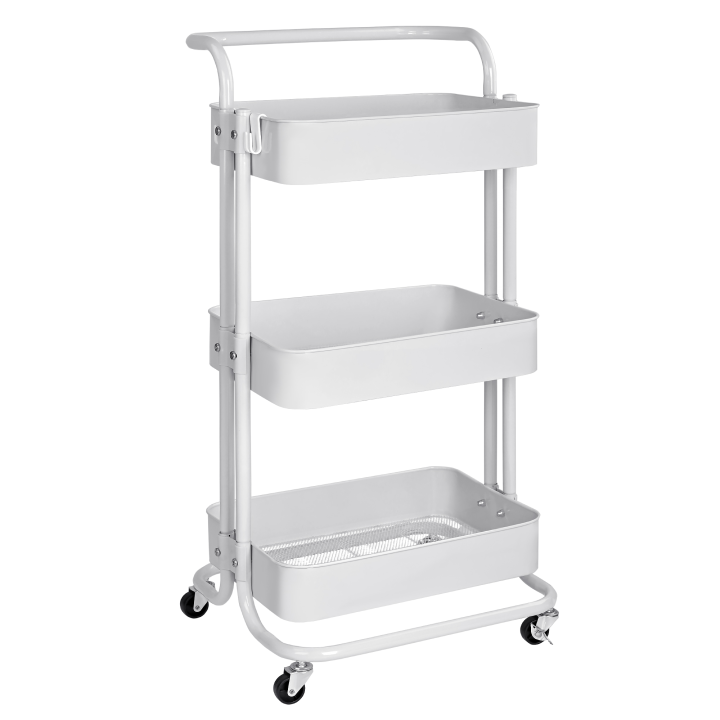 Carro Multiuso Auxiliar 3 Niveles con Ruedas » Michollo.com