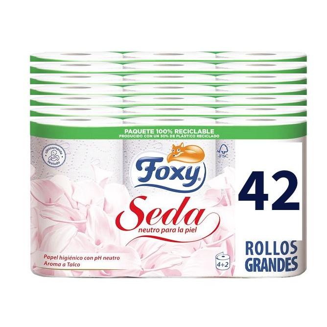 Pack 42 rollos FOXY Seda 3 capas » Michollo.com