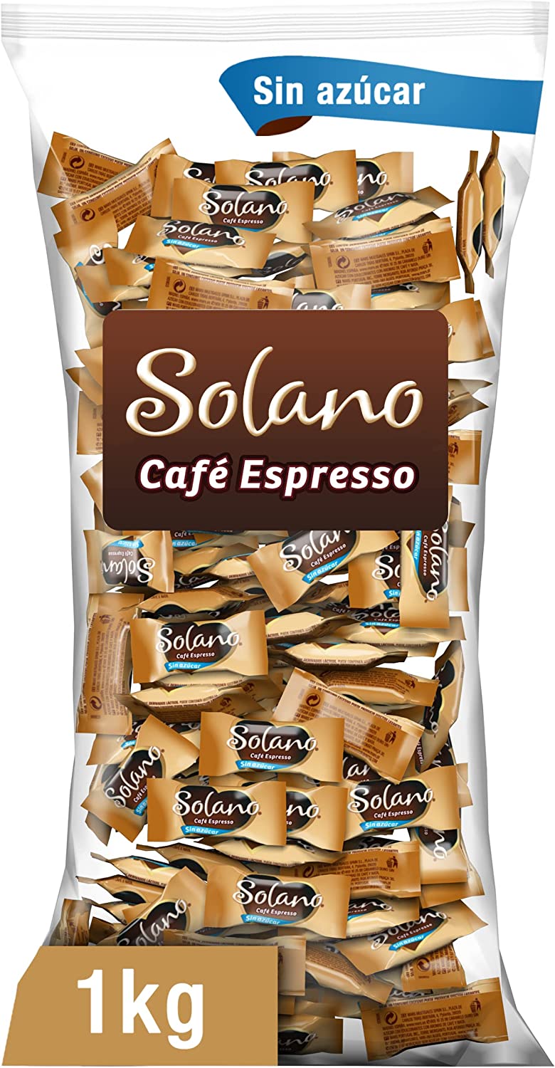 Bolsa caramelos Solano 1kg Café Expresso » Michollo.com